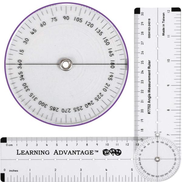 ・USEFUL MEASUREMENT RESOURCE -- Measure and construct all types of angles, triangles and geometric shapes with this tran...