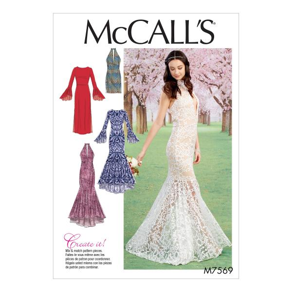・Size: A5 (6-8-10-12-14)・Includes pattern pieces and sewing instructions・Made by McCall's・Copyright 2018・Printed in the ...