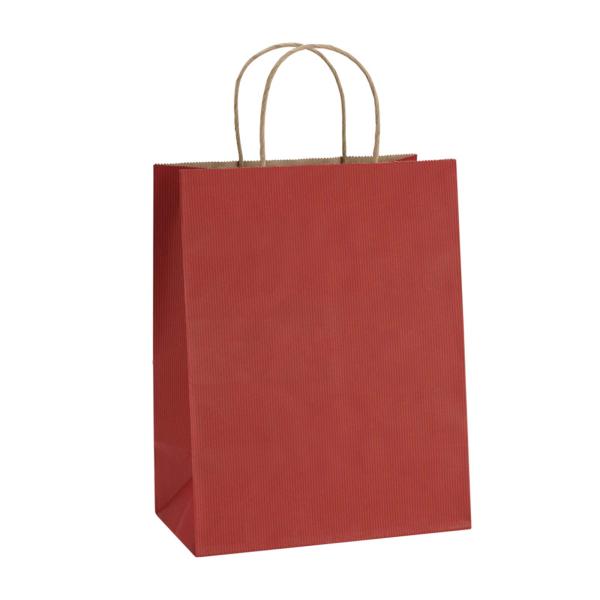 ・Perfect Gift Bags Size: 8x4.25x10.5". 110g basis weight kraft paper with a serrated top edge. These gift bags are made ...