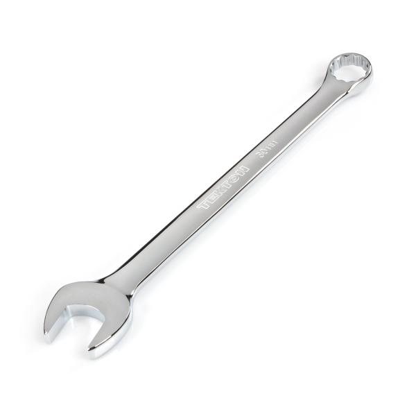 ・Angled Open End - To reduce the working swing arc in tight spaces, the open end is angled 15 degrees so the wrench can ...