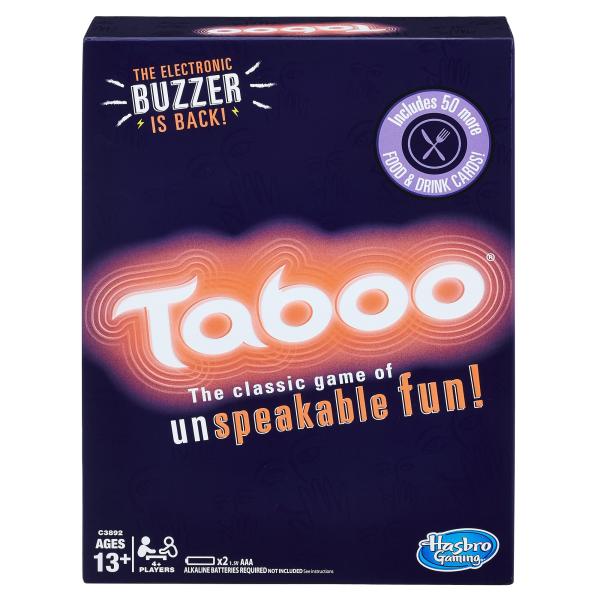 ・CLASSIC GAME OF UNSPEAKABLE FUN: Want a great party game that makes people laugh? Check out the Taboo board game -- fas...