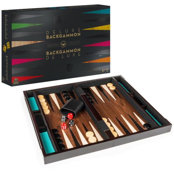 ・A CLASSIC 2-PLAYER GAME: Suitable for ages 8 and up, all you need is a partner to get this game of backgammon started. ...