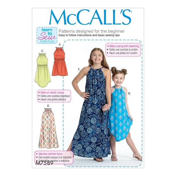 ・Size: cx (xsm-sml)・Includes pattern pieces and sewing instructions・Made by mccall's・Copyright 2018・Printed in the u.S.A