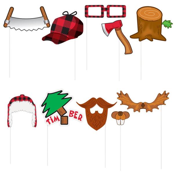 ・DISTINCTIVE PLAID DESIGN: Capture the essence of a lumberjack-themed event with our unique Plaid Lumberjack Photo Booth...
