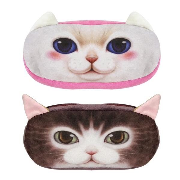 ・2個1セットで販売。・お洒落な筆箱で、愛らしい猫と犬の様々な設計されています。動物愛好家に最適です。・鉛筆、ペン、化粧品、お金、スマートフォンの保存に使用できます。・寸法: 7.75l X 1 W x 9.53 Hインチ。・材質:ポリエス...