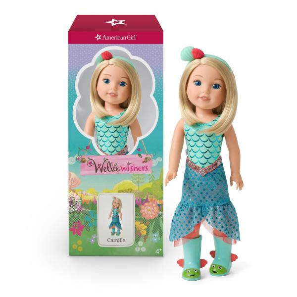 ・Includes: A 14.5-inch Camille doll that is sized just right for younger girls. She has blue eyes, a freckle on one chee...
