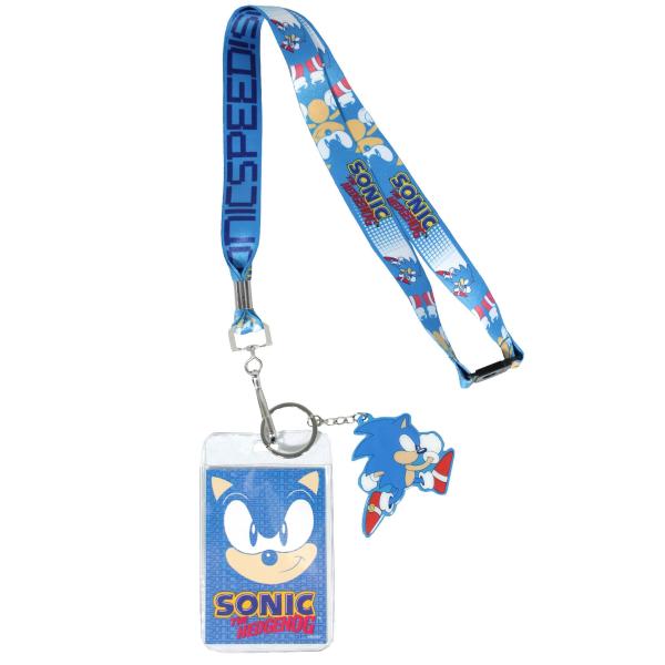 ・SONIC THE HEDGEHOG LANYARD: Get ready to add some Sonic speed and style to your everyday adventures with the Sonic The ...