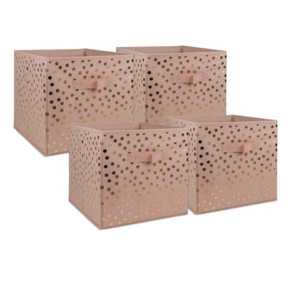 ・FITS INTO CUBE ORGANIZER: Storage bin measures 11x11x11", the perfect size for most cube organizers; This set comes wit...