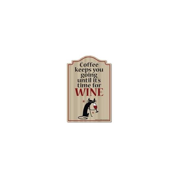 ・Unique Gift - Good for decorating a work space or hanging in a den, this Coffee Keeps You Going Novelty sign also makes...