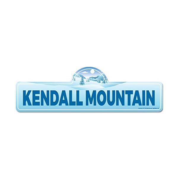 ・Unique Gift - Good for decorating a work space or hanging in a den, this Kendall Mountain street sign also makes a grea...