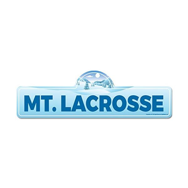 ・Unique Gift - Good for decorating a work space or hanging in a den, this Mt. LaCrosse street sign also makes a great gi...