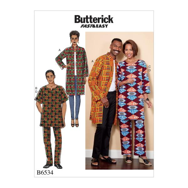 ・Size: XN (XLG-XXL-XXXL)・Includes pattern pieces and sewing instructions・Made by butterick・Copyright 2018・Printed in the...