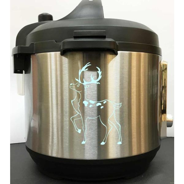 ・Sized to fit all 6 and 8 quart instant pots.・Comes with 2 decals, one for each side!・Includes easy-to-follow instructio...