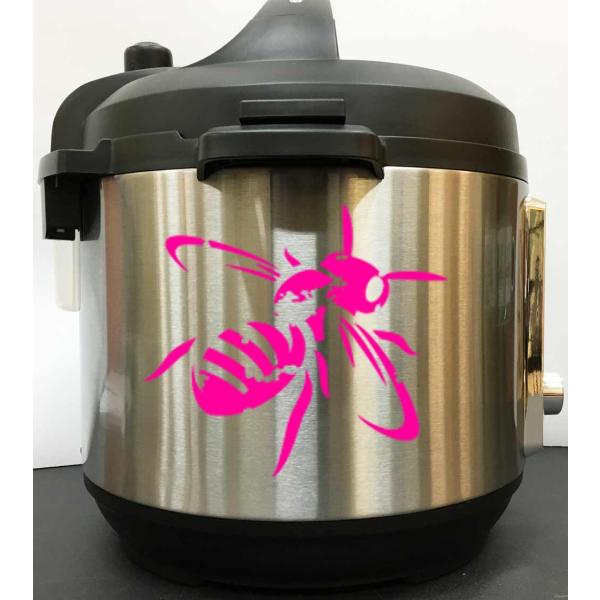 ・Sized to fit all 6 and 8 quart instant pots.・Comes with 2 decals, one for each side!・Includes easy-to-follow instructio...