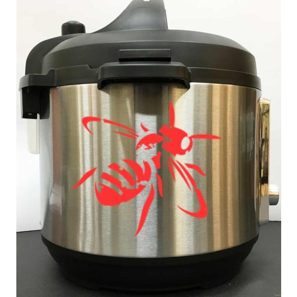 ・Sized to fit all 6 and 8 quart instant pots.・Comes with 2 decals, one for each side!・Includes easy-to-follow instructio...