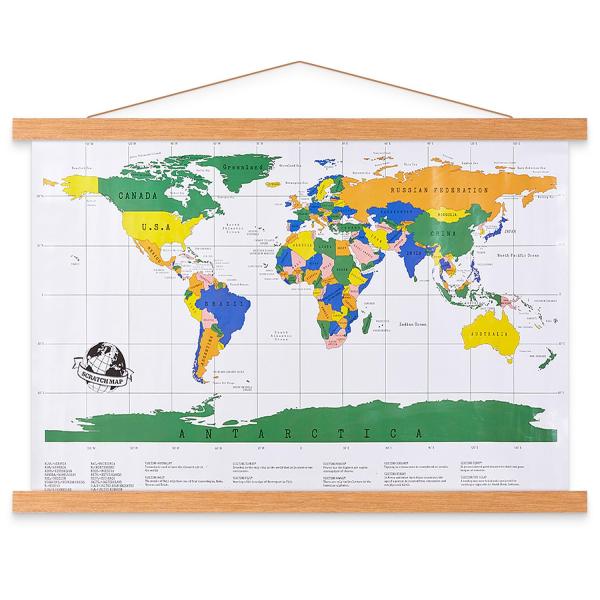 ・Magnetic poster hangers with powerful magnets, strong enough to hang any kingds of prints, maps, posters and even tapes...