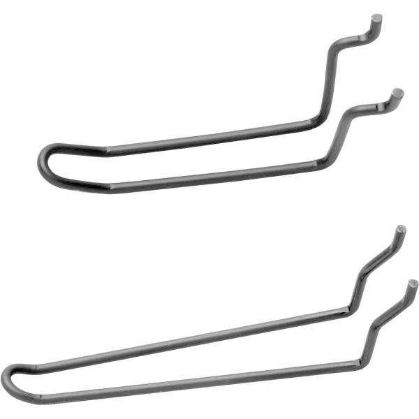 ・Engineered to pair with HEAVYWEIGHT 16", 32" and 48" steel pegboard・Heavy Duty wire gauge construction・Durable, black e...