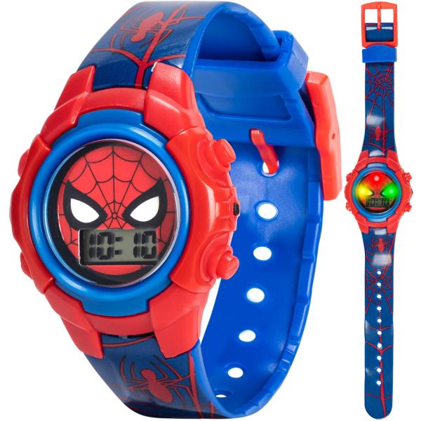 ・This Spiderman digital kids watch is the perfect gift for your little one. With a clear, easy to read digital display a...