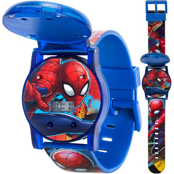 ・This Spiderman digital kids watch is the perfect gift for your little one! With a clear, easy to read digital display a...