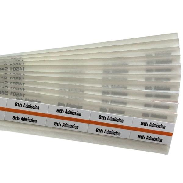・1-1/2"w tabs, orange, 100 tabs per pack・Self-adhesive tabs make indexing of admission files easy and Economical・Plastic...