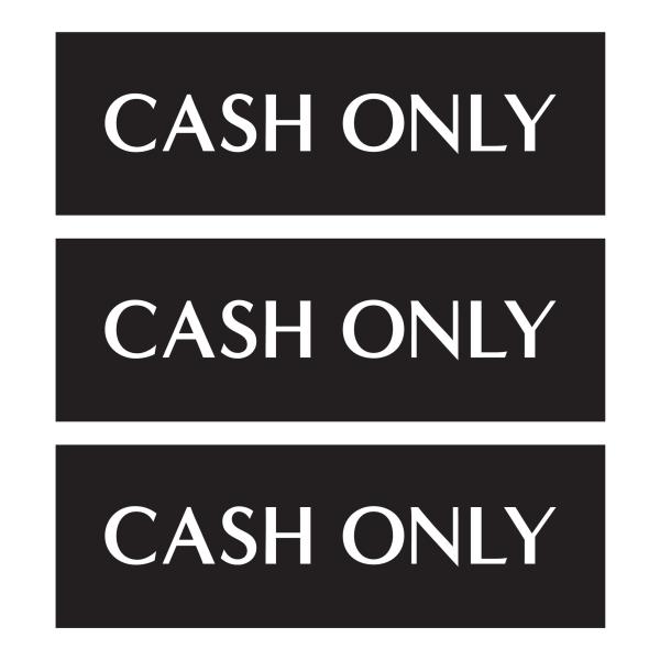 ・Saves You Money | Credit card machines come with monthly leases and merchant agreements. The Sutter Signs "Cash Only" s...