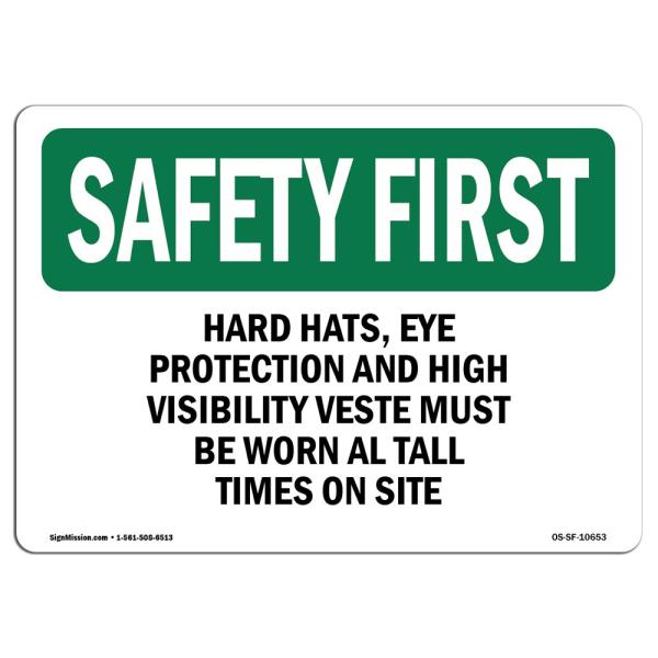 ・EXTREMELY DURABLE: All our OSHA safety products are made from commercial grade materials specifically rated for outdoor...