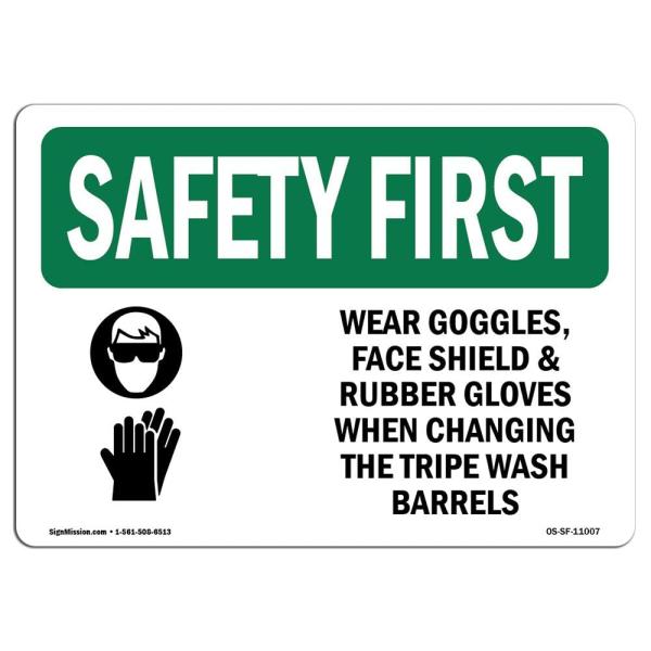 ・EXTREMELY DURABLE: All our OSHA safety products are made from commercial grade materials specifically rated for outdoor...