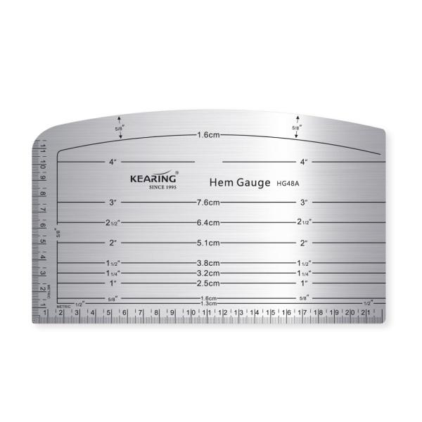 ・Hem Gauge for All Your Sewing Needs: The Kearing Hot Hem Gauge is an all-in-one solution for sewing hems, pattern alter...