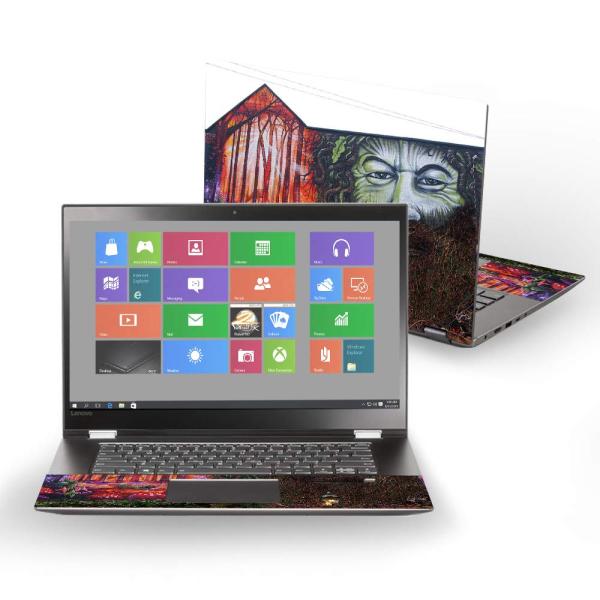 ・Lenovo Flex 5 14インチ (2017) 専用ビニールスキン（MightySkins）。「Tree Man」デザインで愛機をカスタマイズできます。豊富なデザインバリエーションから選べます。・3M自動車グレードビニール使用。超薄...