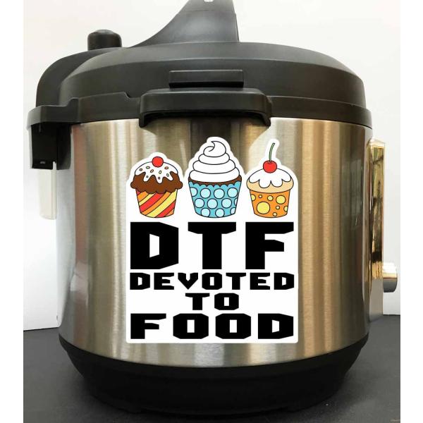 ・Sized to fit all 6 and 8 quart instant pots.・Comes with 2 decals, one for each side!・Includes easy-to-follow instructio...