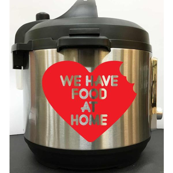 ・Sized to fit all 6 and 8 quart instant pots.・Comes with 2 decals, one for each side!・Includes easy-to-follow instructio...
