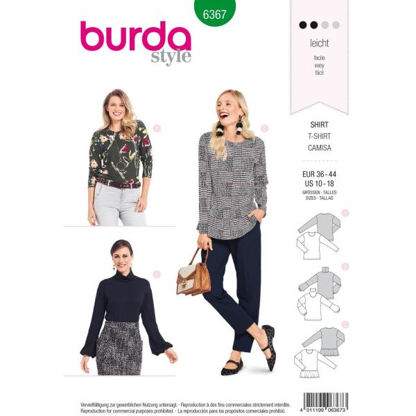 ・Size: A(10-18)・Instructions Printed in English/French/Spanish・Made in Germany・This is a sewing pattern not a completed ...