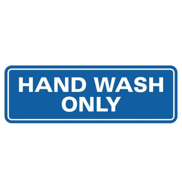 ・"Hand Wash Only" Sign for your home, office, business or shop.・DURABLE MATERIAL: Crafted from sturdy ABS plastic for en...