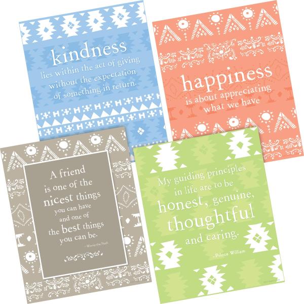 ・Set includes four beautiful 8 x 10" art prints inspired by the thoughtfulness, mindfulness, and meditation trends.・Each...