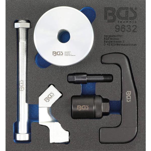 ・For removing Bosch CDI injectors on Mercedes-Benz CDI engines 611, 612, 613 and other vehicles.・Slide hammer can be ada...