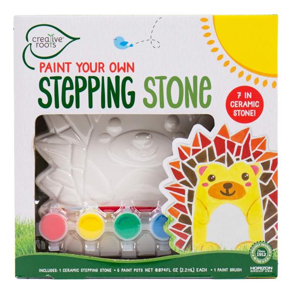 ・READY-TO-PAINT 7-INCH GARDEN STONE: No plaster, no messy molding! Jump right into a world of creative fun as you paint ...
