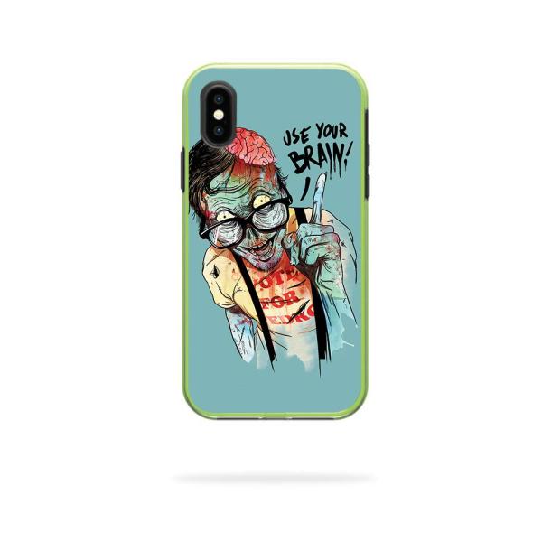 Apple iPhone X / XS向け LifeProof SLAMケース専用ビニールスキン（MightySkins）。ケースをお気に入りのデザインにカスタマイズできます。・3M自動車グレードビニール使用。超薄型・高耐久・防汚加工で保護...