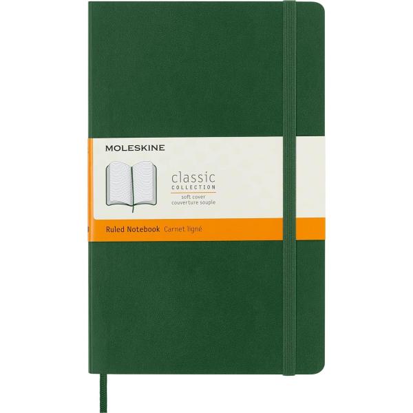 ・CLASSIC MOLESKINE NOTEBOOK: Moleskine classic notebooks are perfect notebooks for writing journals, a daily diary, or n...