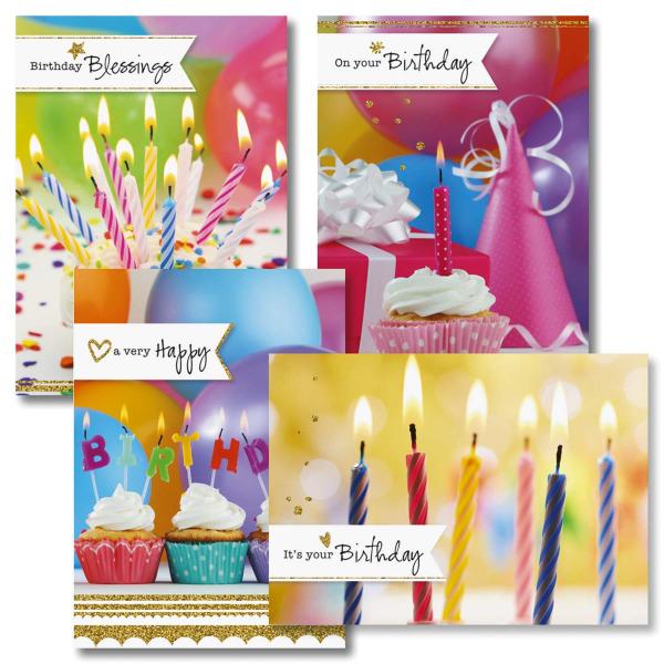 ・BIRTHDAY BLESSINGS FOR LOVED ONES: Brighten someone's birthday with Current's vibrant Faith Celebration Religious Greet...