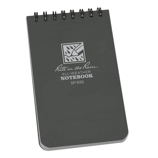 ・WEATHERPROOF PAPER: 100 pages / 50 sheets per pocket notepad. All-weather paper won't turn to mush when wet and will re...