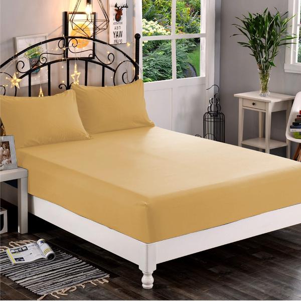 ・Elegant Comfort Full-Size Dimensions - Fitted Sheet Size 54" x 75". Our single fitted sheets are soft, light weight, wa...