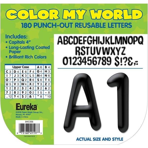 ・D〓cor - Use Eureka Deco Letters to create personalized messages on bulletin boards, in hallways, on white boards, and m...