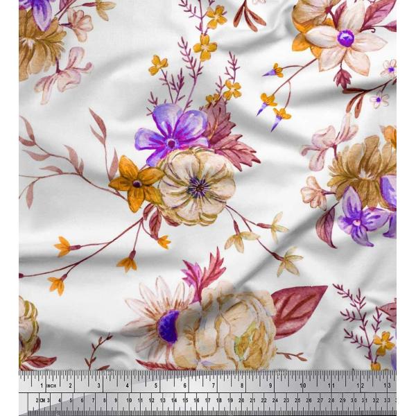・素材：ビスコースシフォン（高撚糸、30s×30s、55GSM）、幅約107cm（42インチ）、1ヤード単位でカット販売・ビスコース特有のなめらかさと透け感が上品なシフォン素材。繊細で軽やかなドレープが、スカーフ・ショール・ドレス・ブラウス...