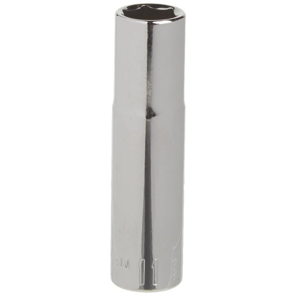 ・CORROSION RESISTANCE: Deep socket comes with full polish chrome finish・INCREASED TORQUE: 6-point metric socket comes wi...