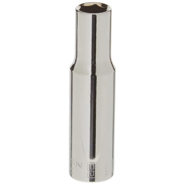 ・CORROSION RESISTANCE: Deep socket comes with full polish chrome finish・INCREASED TORQUE: 6-point metric socket comes wi...