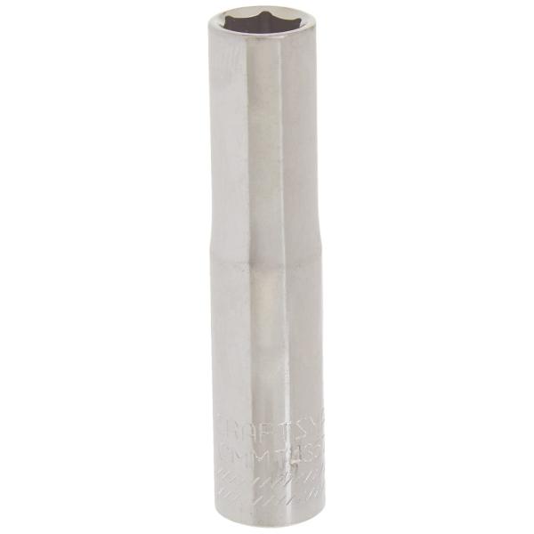 ・CORROSION RESISTANCE: Deep socket comes with full polish chrome finish・INCREASED TORQUE: 6-point socket comes with fast...