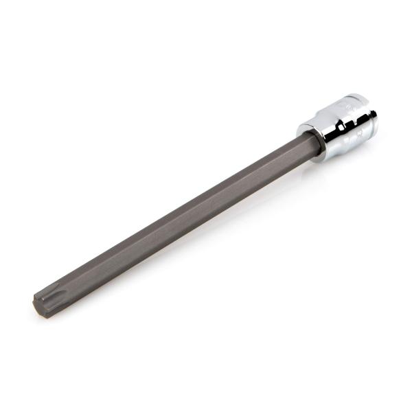 ・S2 steel bit is press-fit into the socket for a straight, permanent connection that can't loosen over time・Star-shaped ...