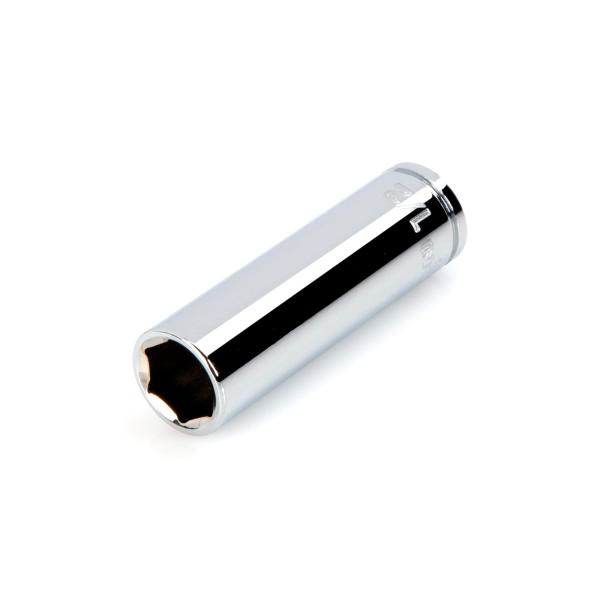 ・6-point socket opening provides an ideal, exact fit for hex-shaped fastener heads・Socket geometry is designed to apply ...