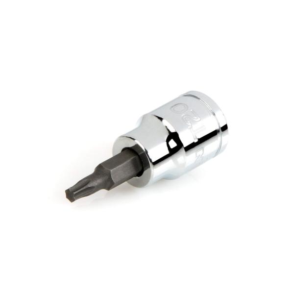 ・S2 steel bit is press-fit into the socket for a straight, permanent connection that can't loosen over time・Star-shaped ...