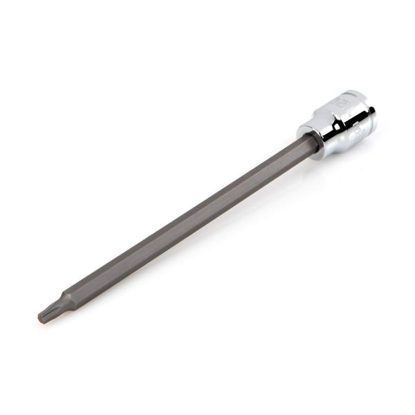 ・S2 steel bit is press-fit into the socket for a straight, permanent connection that can't loosen over time・Star-shaped ...